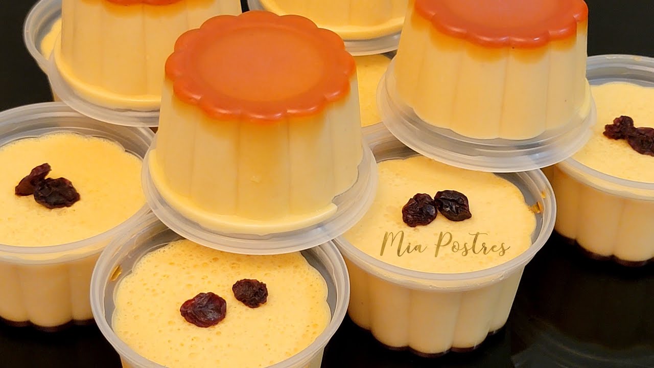 POSTRE DE ROMPOPE DELICIOSO!! 😋 PARA NEGOCIO SIN HORNO/ postre ...