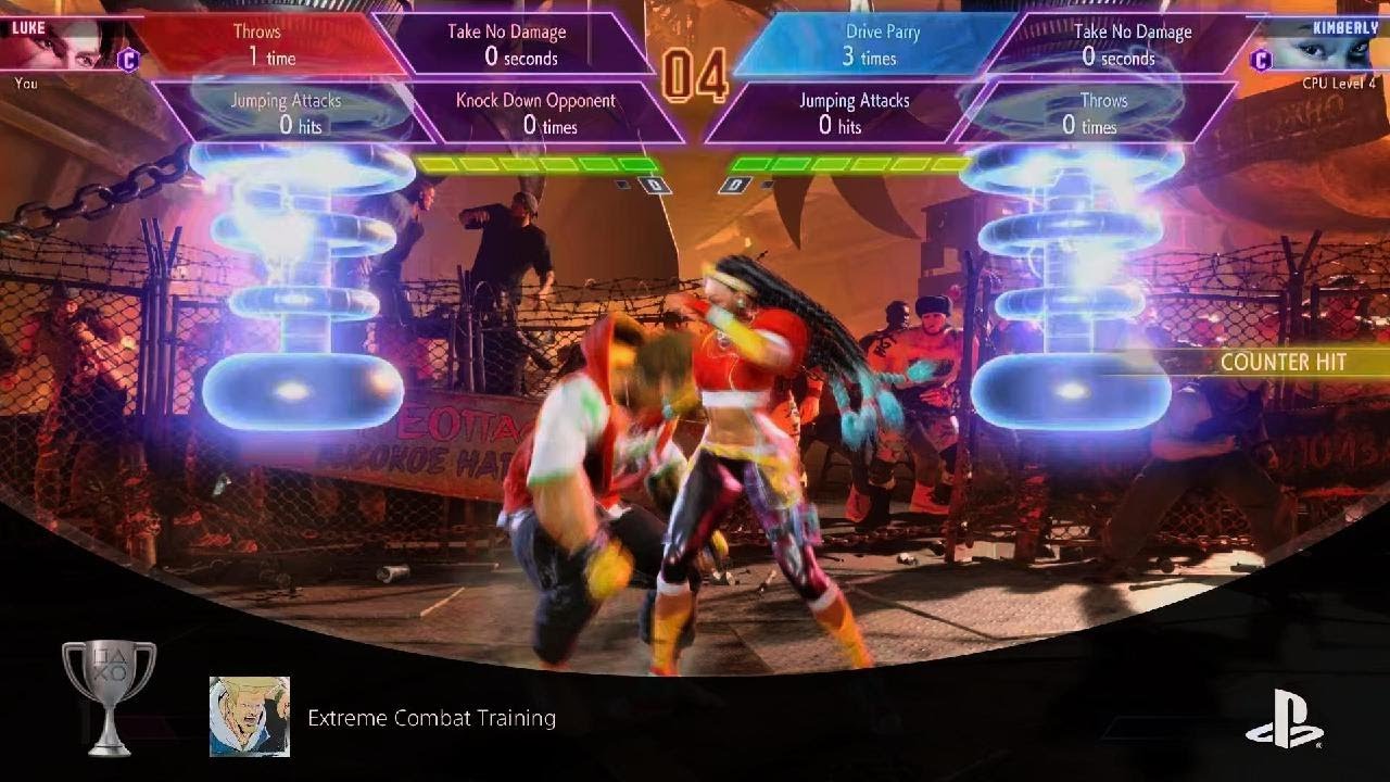 Street Fighter 6, extreme combat training trophy - YouTube