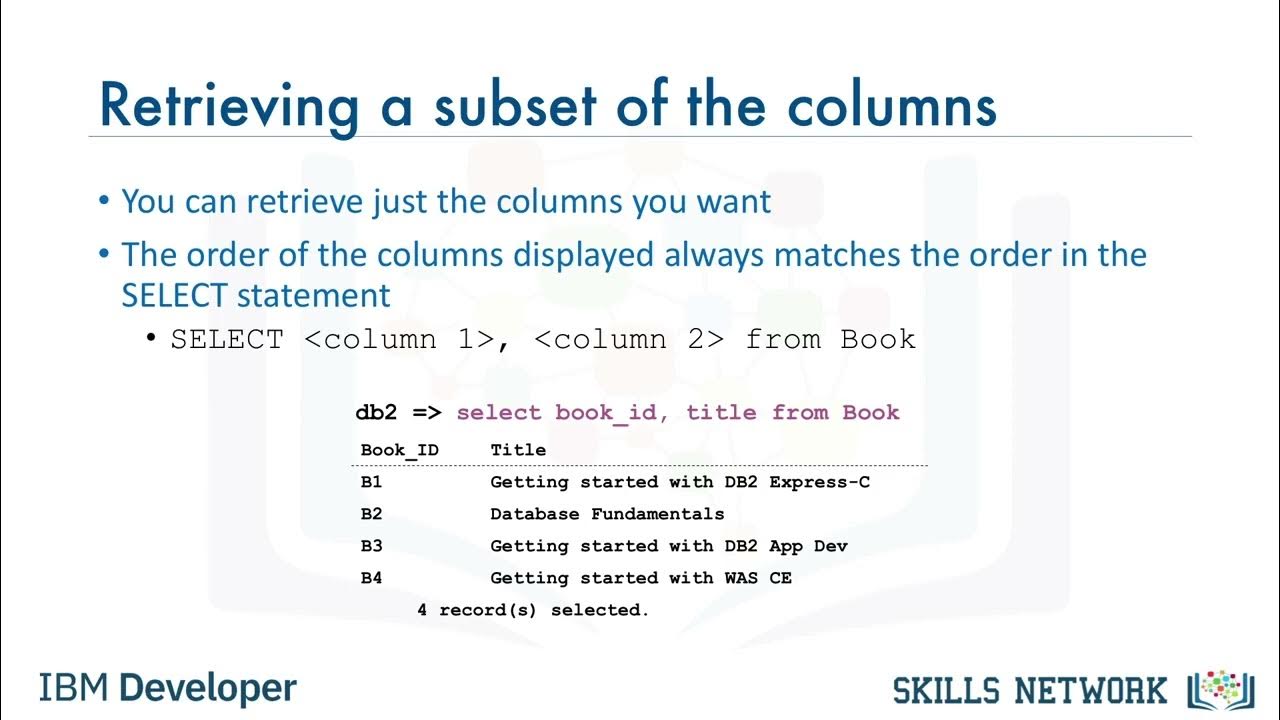 SELECT Statement #datascience #bigdata #technology #subscribeformore #python #ai - YouTube