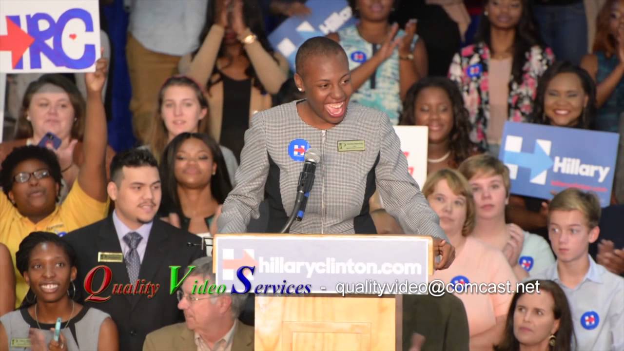 Hilary Clinton at Philander Smith College - YouTube