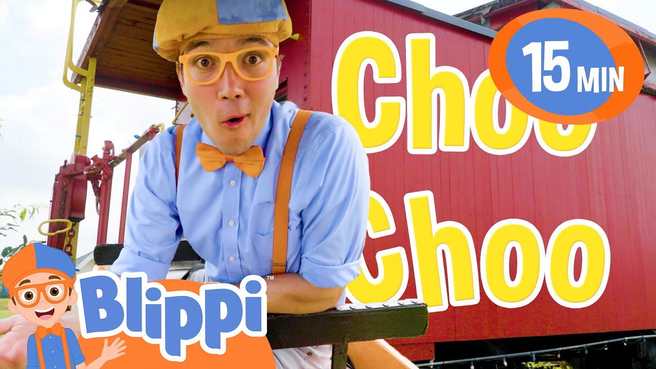 Choo Choo Song | 15 MIN LOOP | Blippi Song | Nursery Rhymes - YouTube