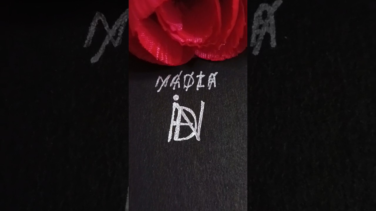 Nadia logo design comments your name like, share, subscribe # ...