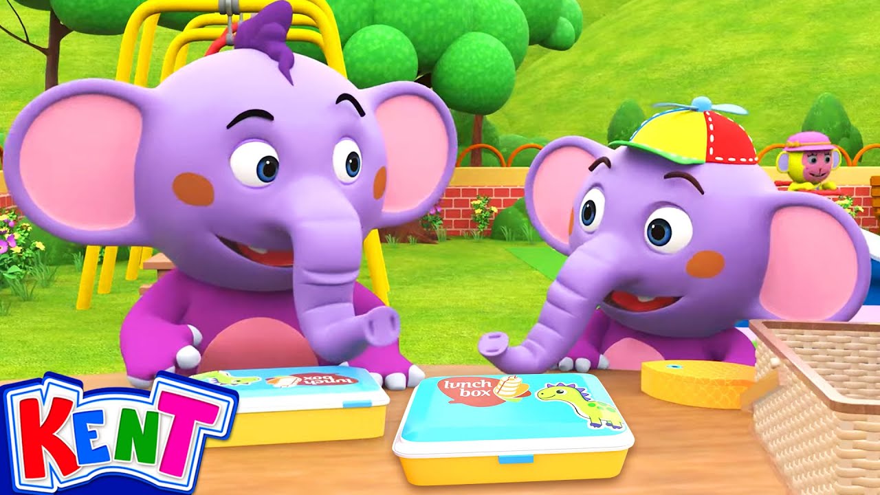 Lunchbox Song with Kent Family 🍱 + More Yummy Food Songs by Kent The ...