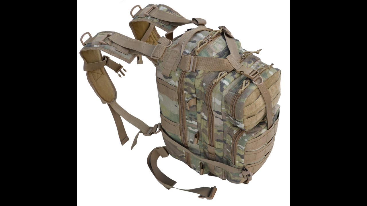 Tactical Level III 3 days backpack by Explorer Tactical B3 - YouTube