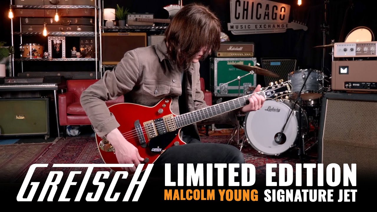 Gretsch Limited Edition Malcolm Young Signature Jet | CME Gear Demos ...
