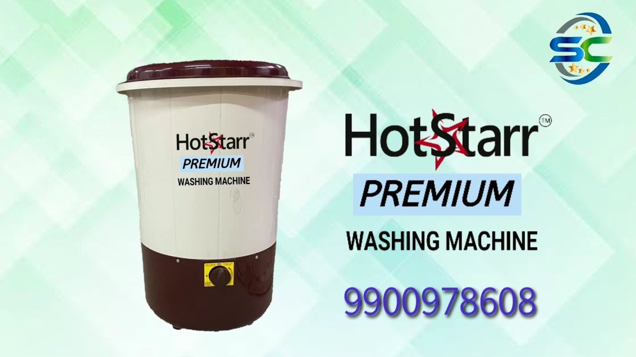 Hotstarr Premium Washing Machine | Hotstarr Washing Machine | Portable ...
