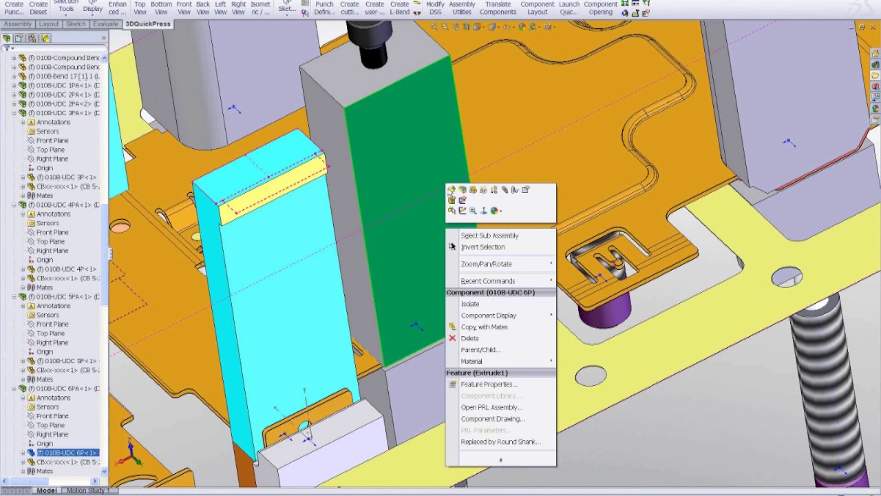 3DQuickPress-FormingPunch - YouTube