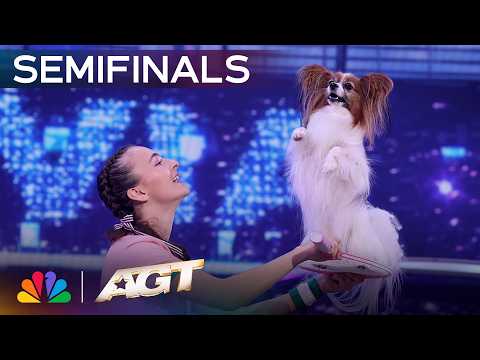Olivia Befus And Her Dogs Put On A DYNAMITE Show! | Semifinals | AGT 2026