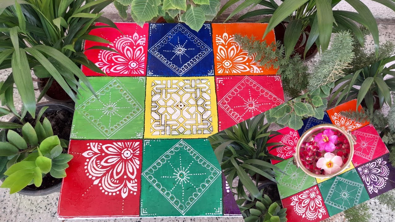 how to make old table decor/ transform your old table/ convert old ...