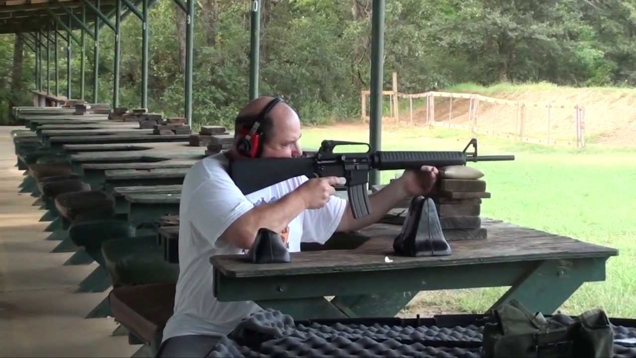 Our new equalizer. The Eagle Arms M15A2. - YouTube