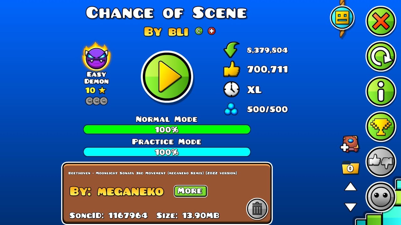 Geometry Dash | Change of Scene | By Bli - YouTube