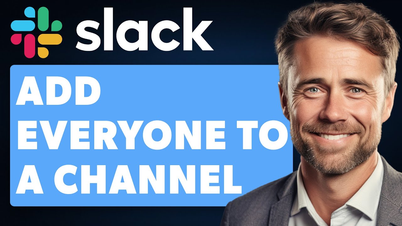How To Add Everyone To A Channel On Slack (2024 Guide) - YouTube