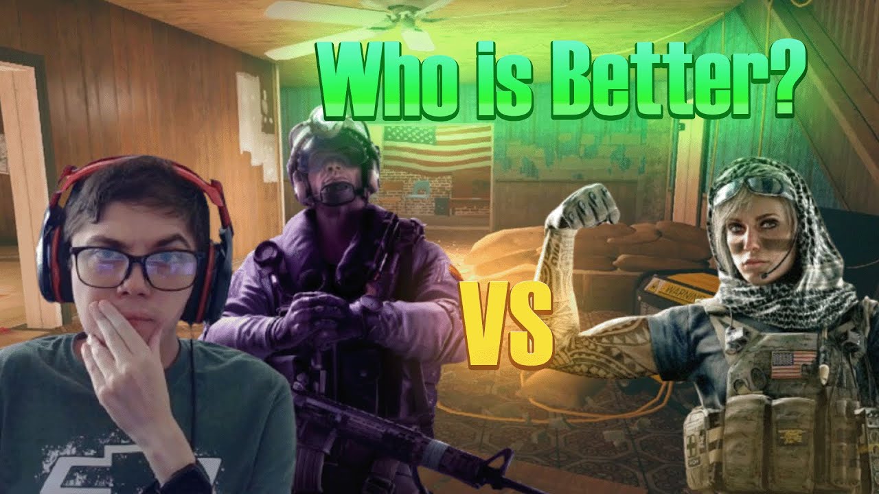 Rainbow six siege 1v1 on Dorms and Garage ONLY! - YouTube
