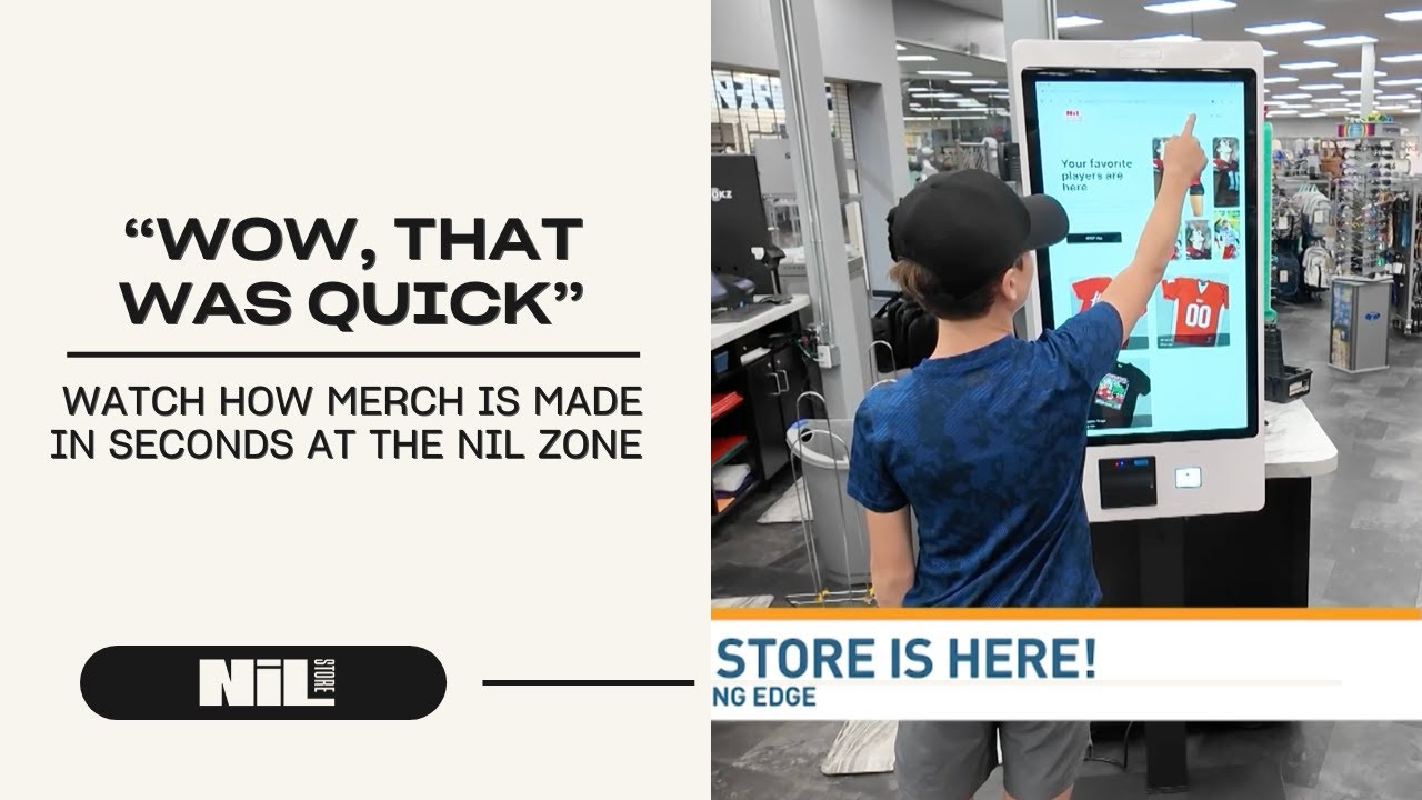 NIL Store x Sporting Edge | On-Demand Athlete Merch Featured on NTV’s ...