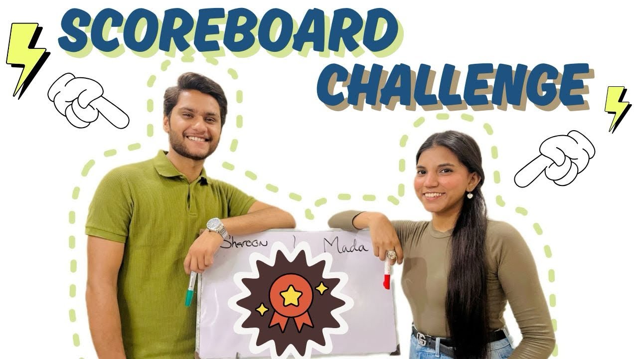 Love in Numbers: Couple's Scoreboard Challenge - YouTube