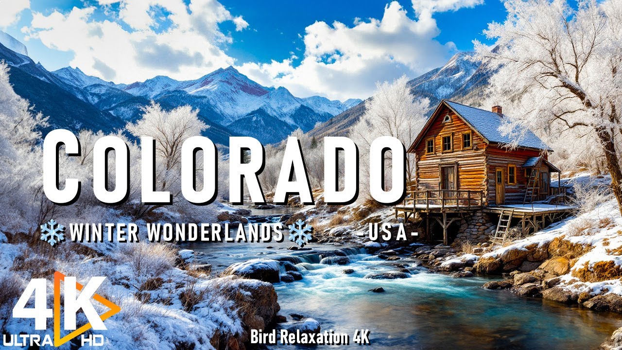 Winter Colorado 4K Ultra HD Stunning Footage Colorado, Scenic ...