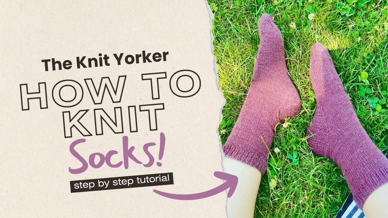 Beginner Sock Knitting Tutorial | Knit Your First Socks! - YouTube