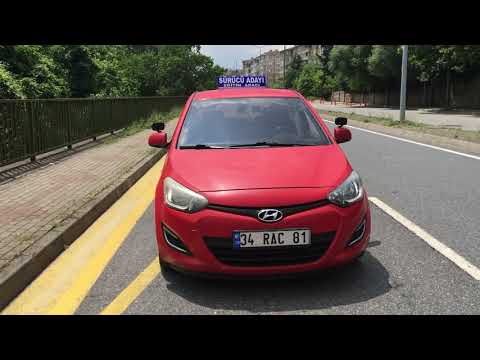 Ümraniye Yavuztürk direksiyon sınavı 25 m Geri gitme parkı