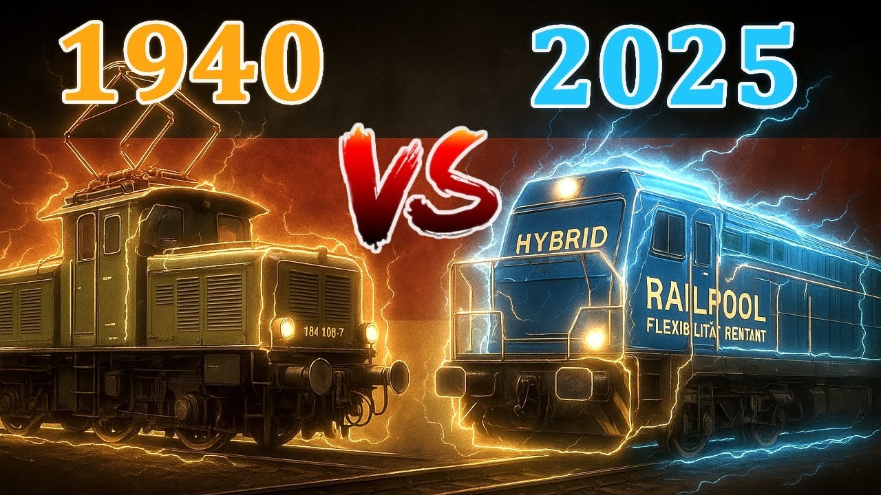 🚂 Crazy Transformation – Evolution of German freight locomotives | From Class E94 - Railpool ...