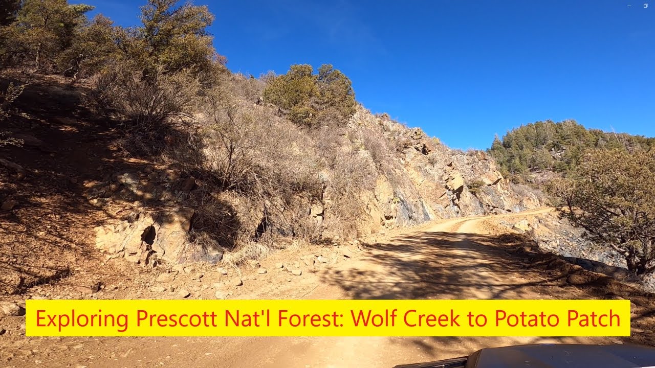 Exploring Prescott National Forest: Wolf Creek to Potato Patch - YouTube