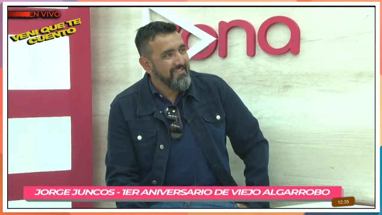 JORGE JUNCO 1er ANIVERSARIO DE VIEJO ALGARROBO, VINOTECA - YouTube