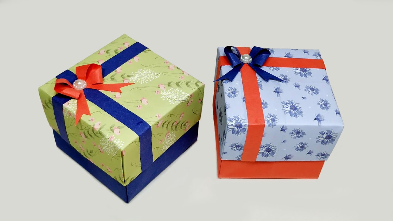 Beautiful Origami Gift Box | Gift Box | Craft | How To Make Gift Box ...