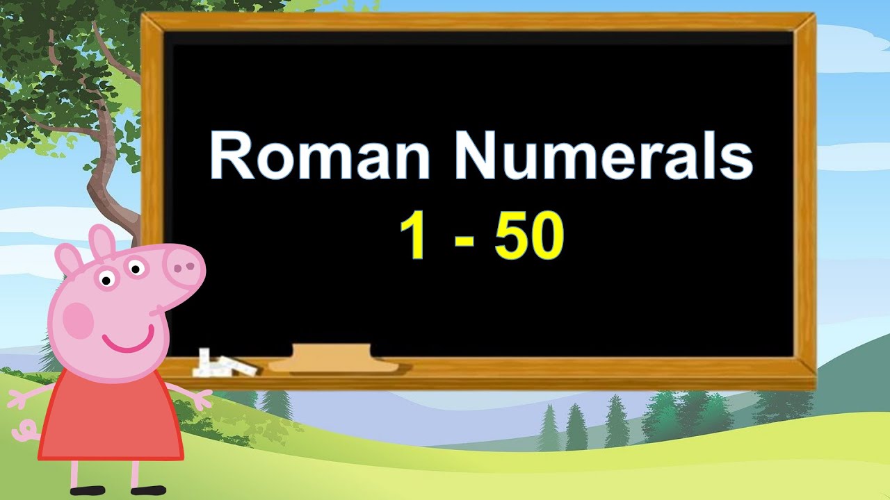 What is the Roman number of 1 to 50? | Write Roman Numerals 1 to 50 ...