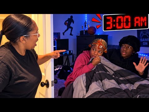 WE CAUGHT A GIRL IN OUR 14 YEAR OLD SON ROOM AT 3AM | THE CURRY FAMILY 