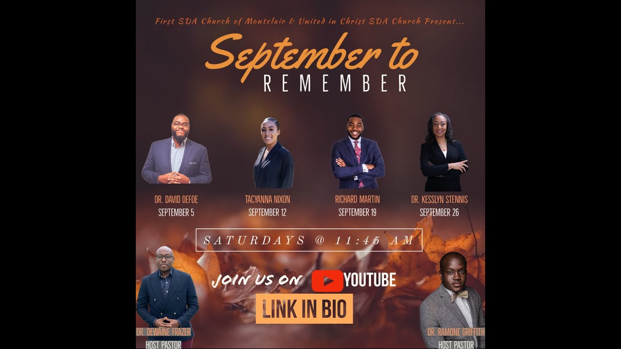 September To Remember Series: Guest Speaker - Pastor Michelle Mota 9/26 ...