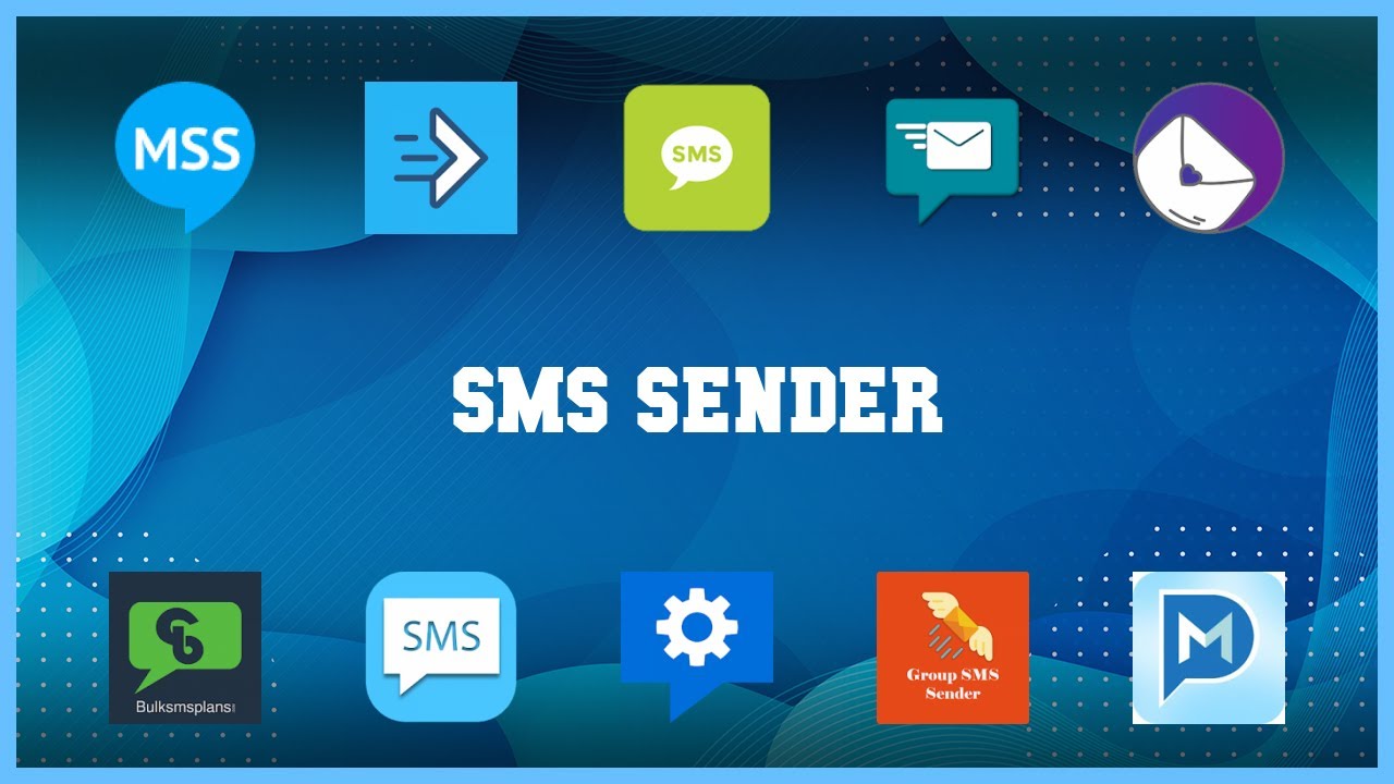 Popular 10 Sms Sender Android Apps - YouTube