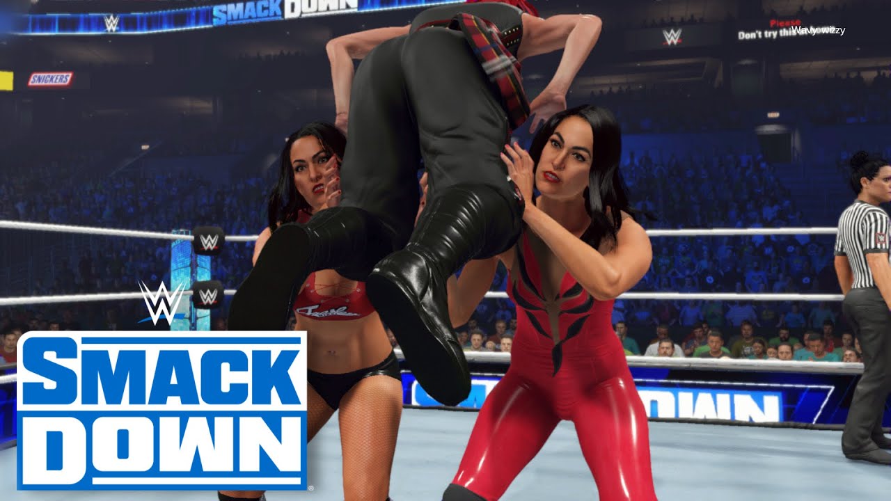 Wwe 2k23 Bella Twins Return Into In Ring Action Smackdown Youtube