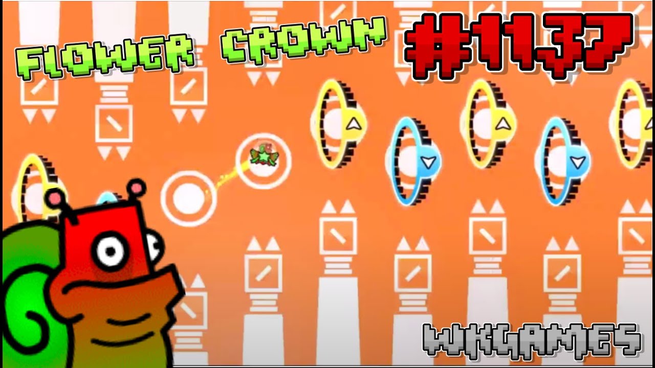 Flower Crown by Split72 100% - Geometry Dash (Demon) (#1137) - YouTube
