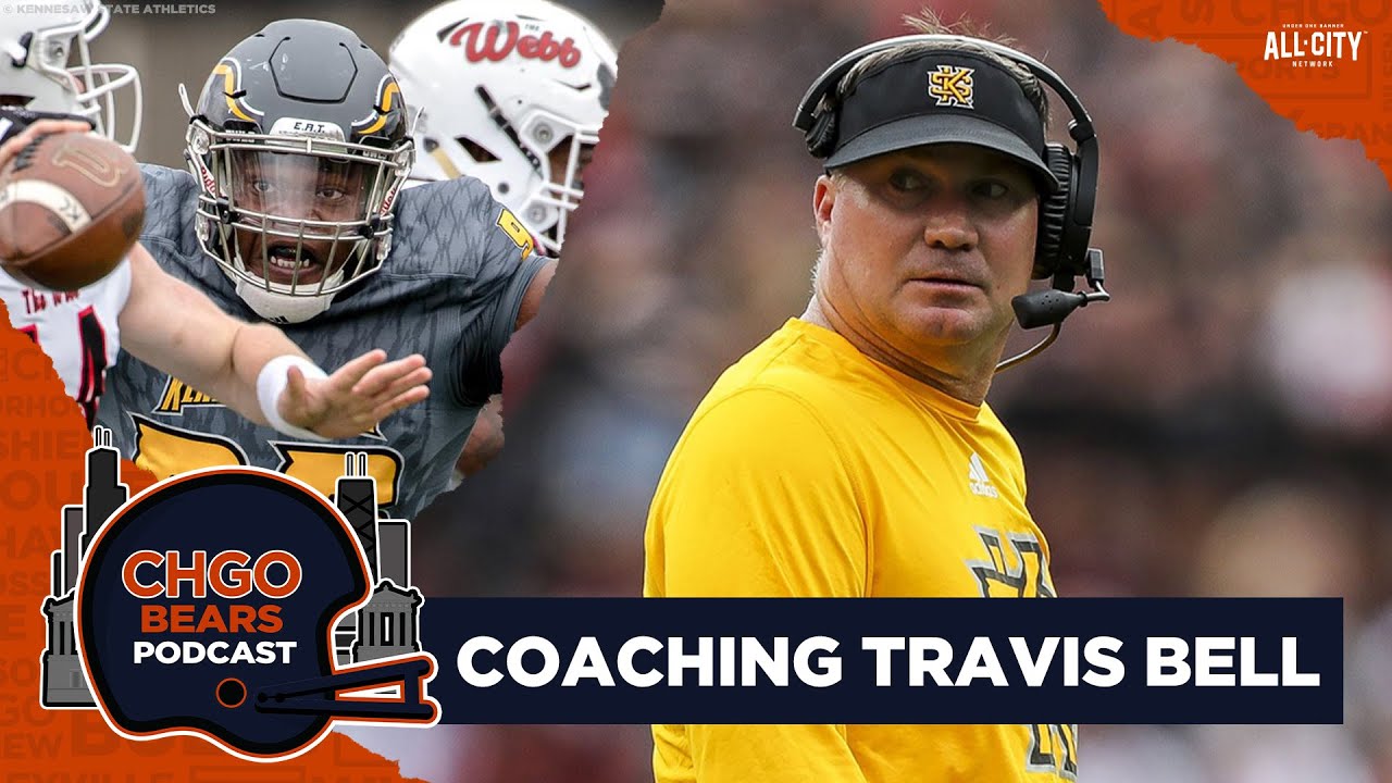 Chicago Bears DL Travis Bell's story w/Kennesaw State head coach Brian ...