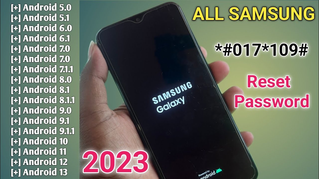 How To Unlock Samsung Galaxy All Phones Forgot Pin on samsung/mobile ka ...