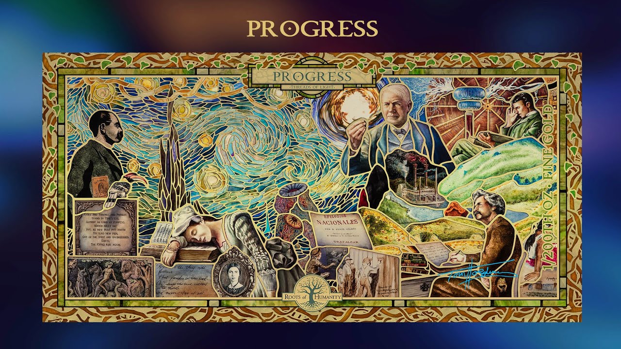 Progress - Threads of Light Gold Note | 7k Metals - YouTube