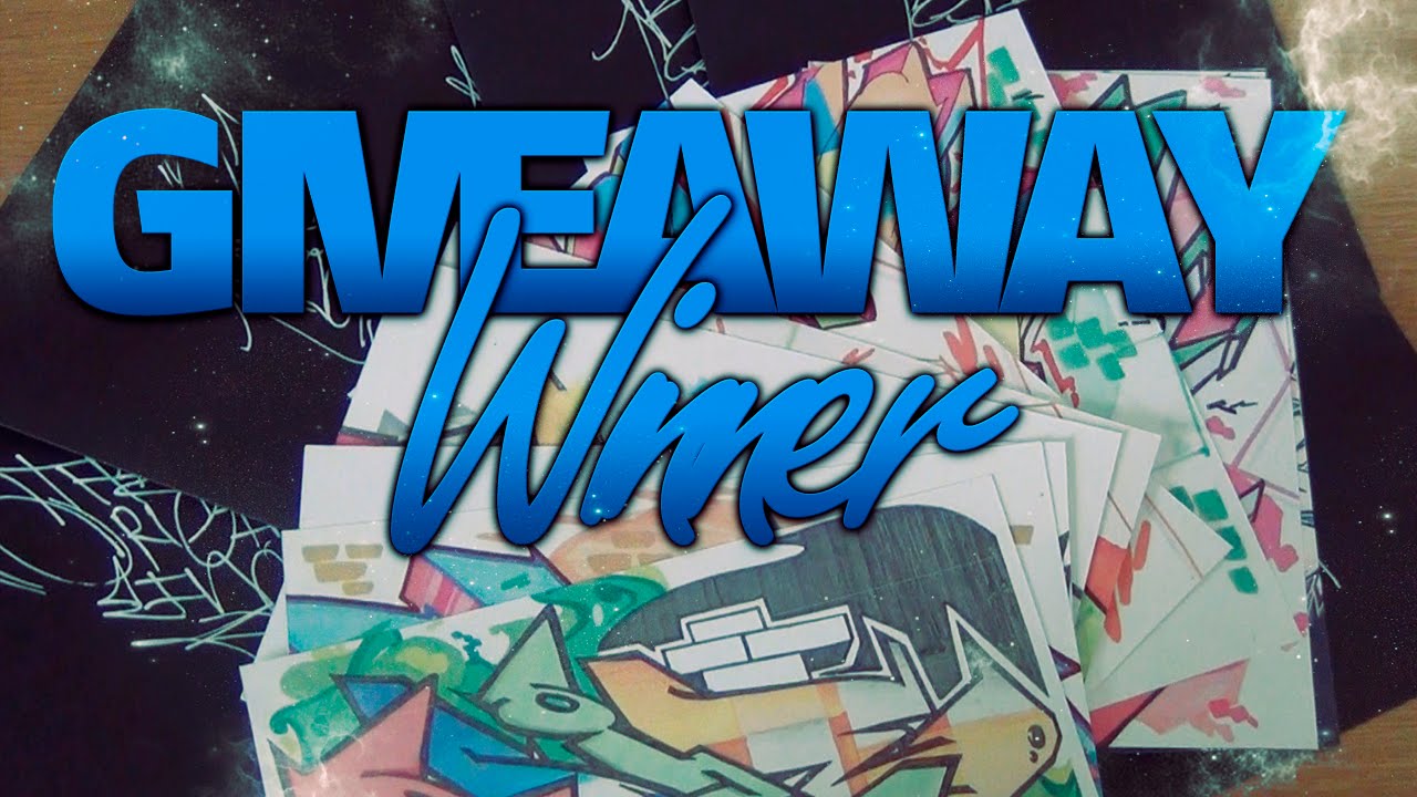 GIVEAWAY WINNER! - Graffiti Art Prints - YouTube