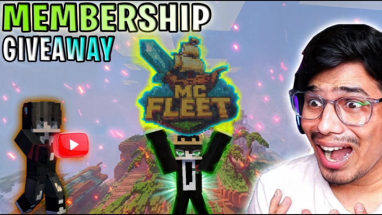 GAMERFLEET CHANNEL MEMBERSHIP Giveaway to subscriber - YouTube
