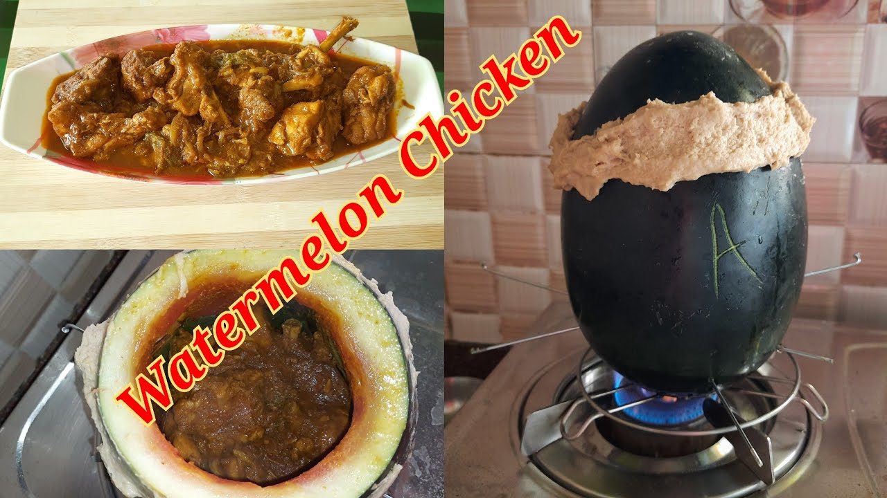 How to cook watermelon chicken | Iftar special recipes | Watermelon ...