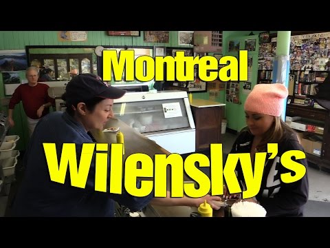 Wilensky's  Famous Fried Bologna & Salami Sandwiches in Montreal with Mariah Milano