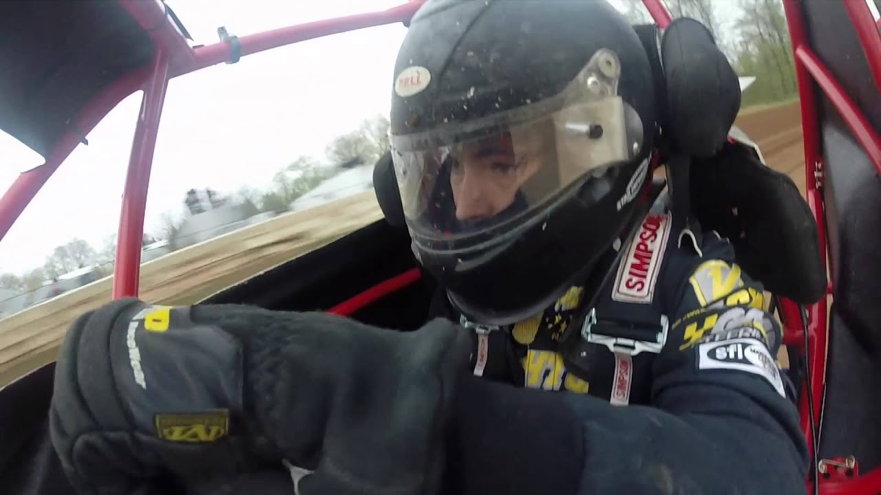 Alex Bright wingless sprint @ Linda's Speedway - GoPro - YouTube