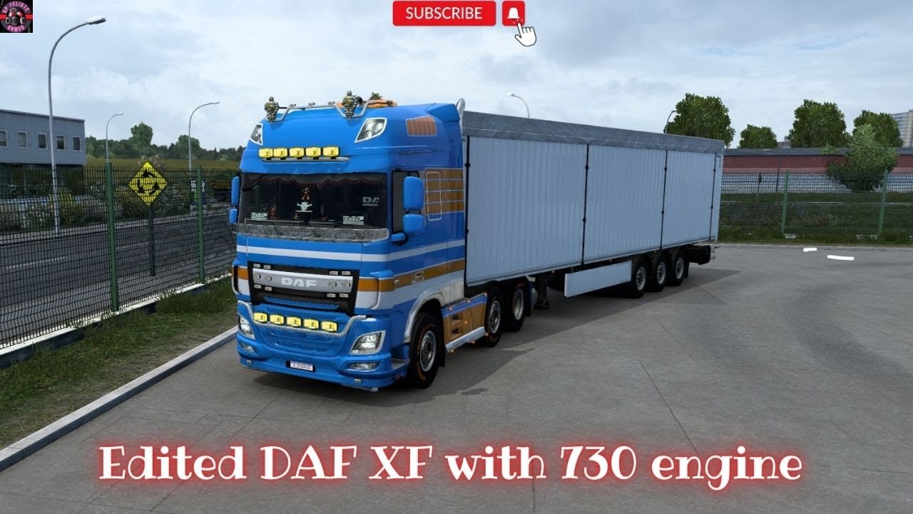EURO TRUCK SIMULATOR 2 1.46-Edited DAF XF with 730 engine: New Truck ...