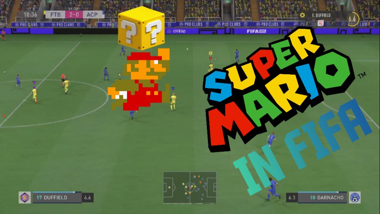 SUPER MARIO IN FIFA 23!?! LOL - YouTube