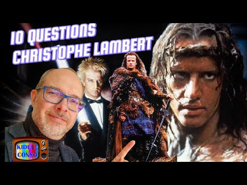 🎬 Interview 10 questions pour Christophe Lambert❓️#highlander #tarzan #mortalkombat #subway + BONUS