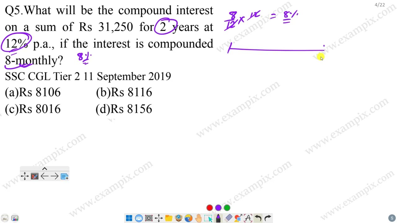 What Will Be The Compound Interest On A Sum Of Rs 31 250 For 2 Years At What Will Be The Compound Interest On A Sum Of Rs 31 250 For 2 Years At
