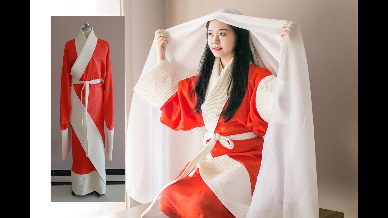 2000 years ago | making hanfu | QUJU | 2000年前的汉服曲裾制作 - YouTube