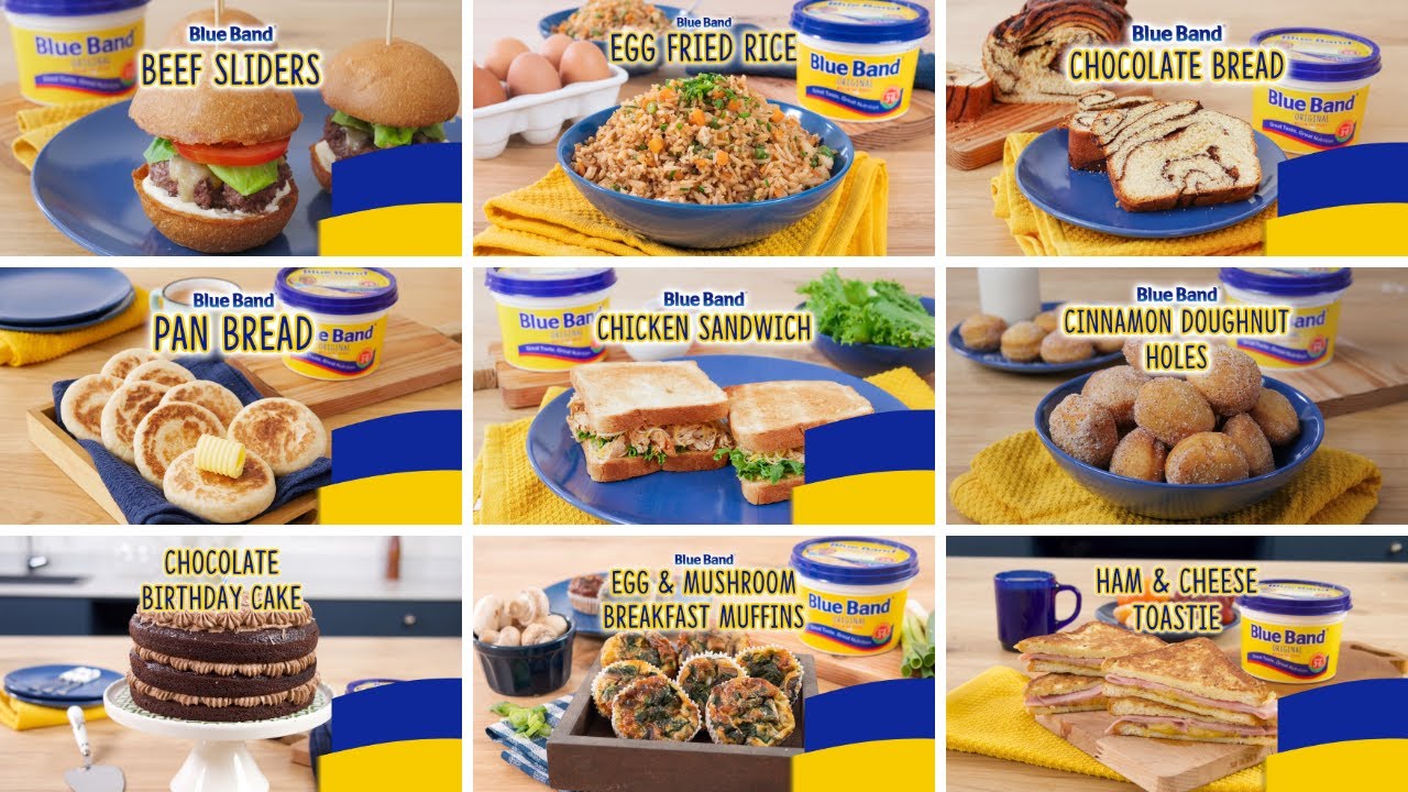9 Fantastic Recipes with Blue Band - YouTube