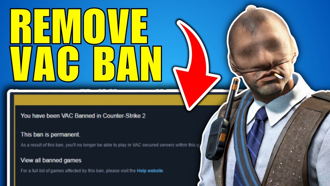 How To Get Unbanned For VAC BAN on CS2 (Guide 2026) - YouTube