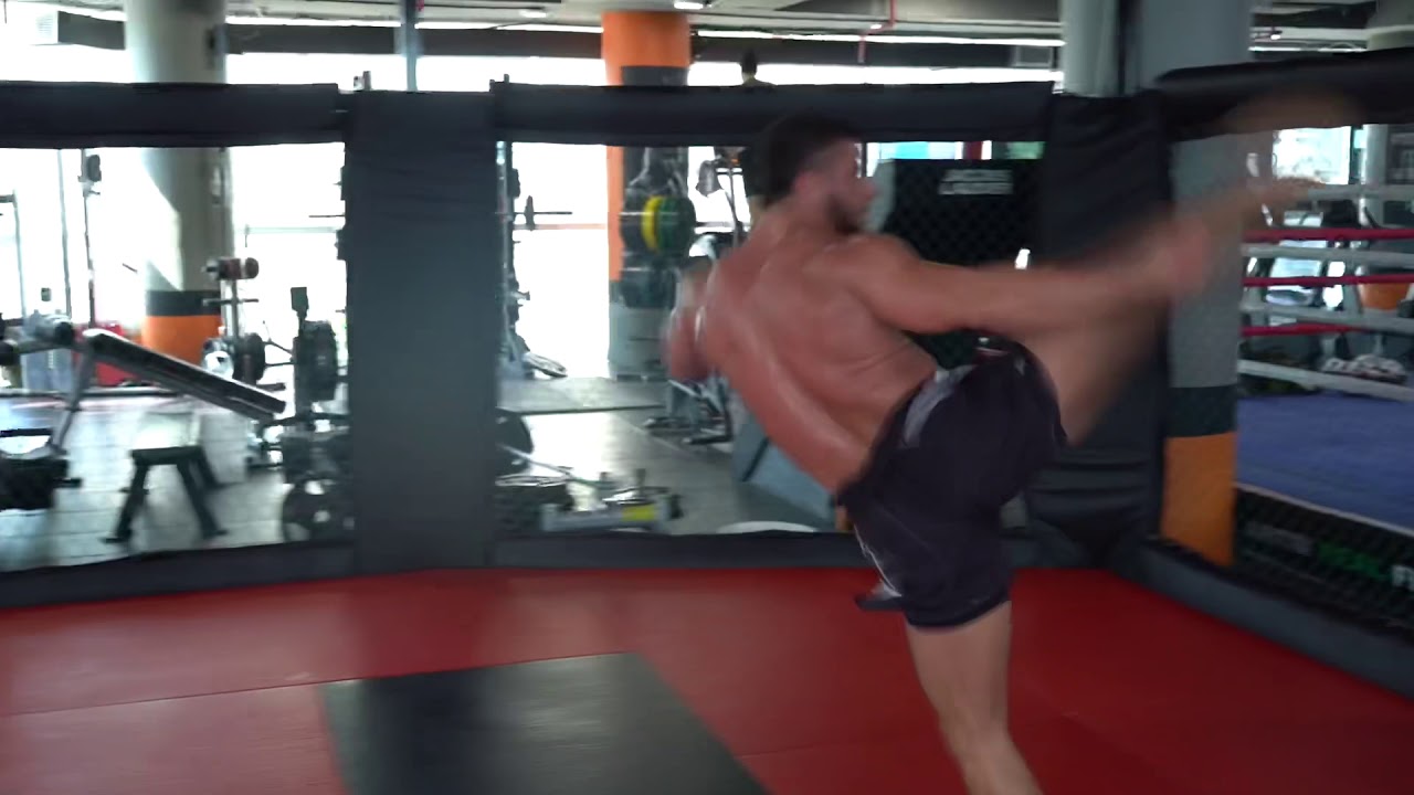 Next level shadow boxing - K-1 World Champion - YouTube