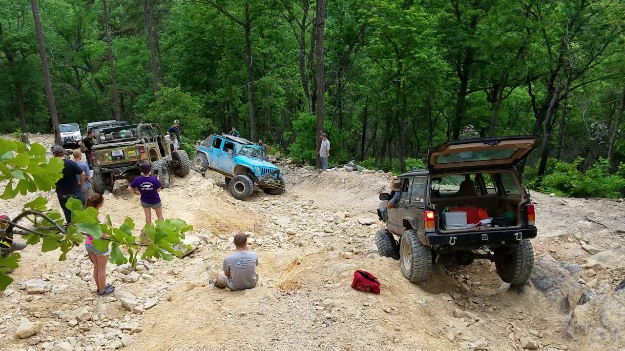 Jeep rollover recovery Daniel uwharrie - YouTube