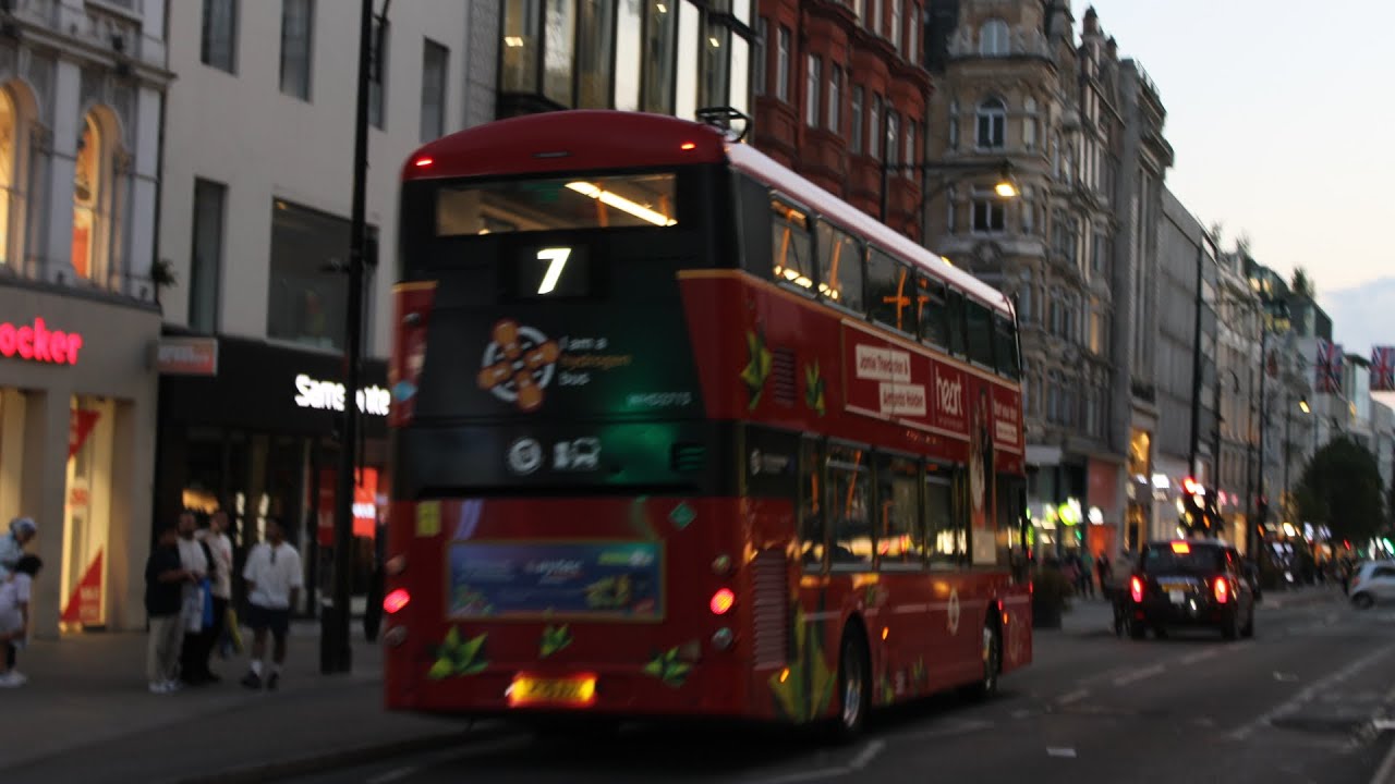 Full Route Visual | London Bus Route 7 | Towards Oxford Circus ...